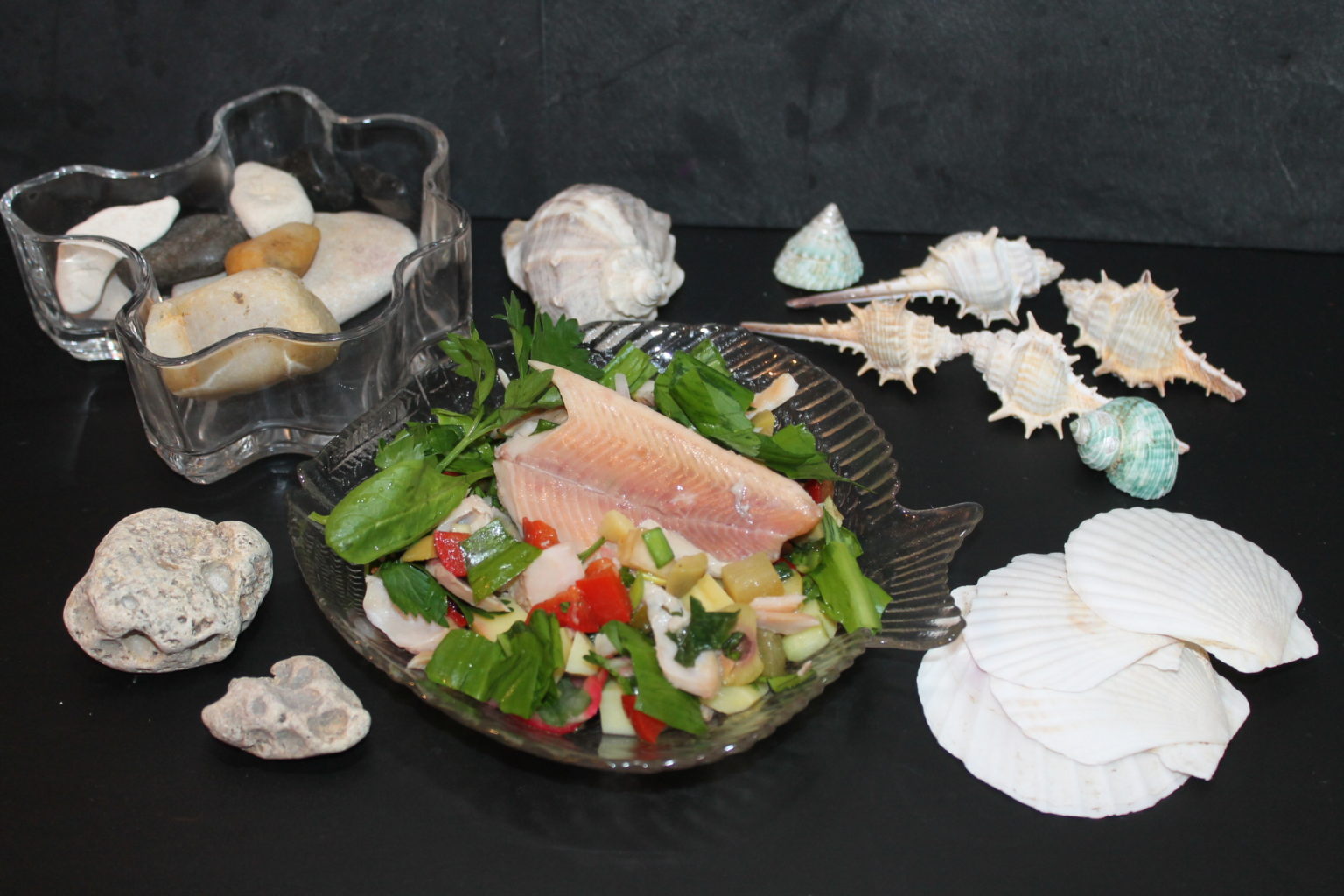 Salata Primavera cu păstrăv afumat - Pana Cristina Iuliana- Retete